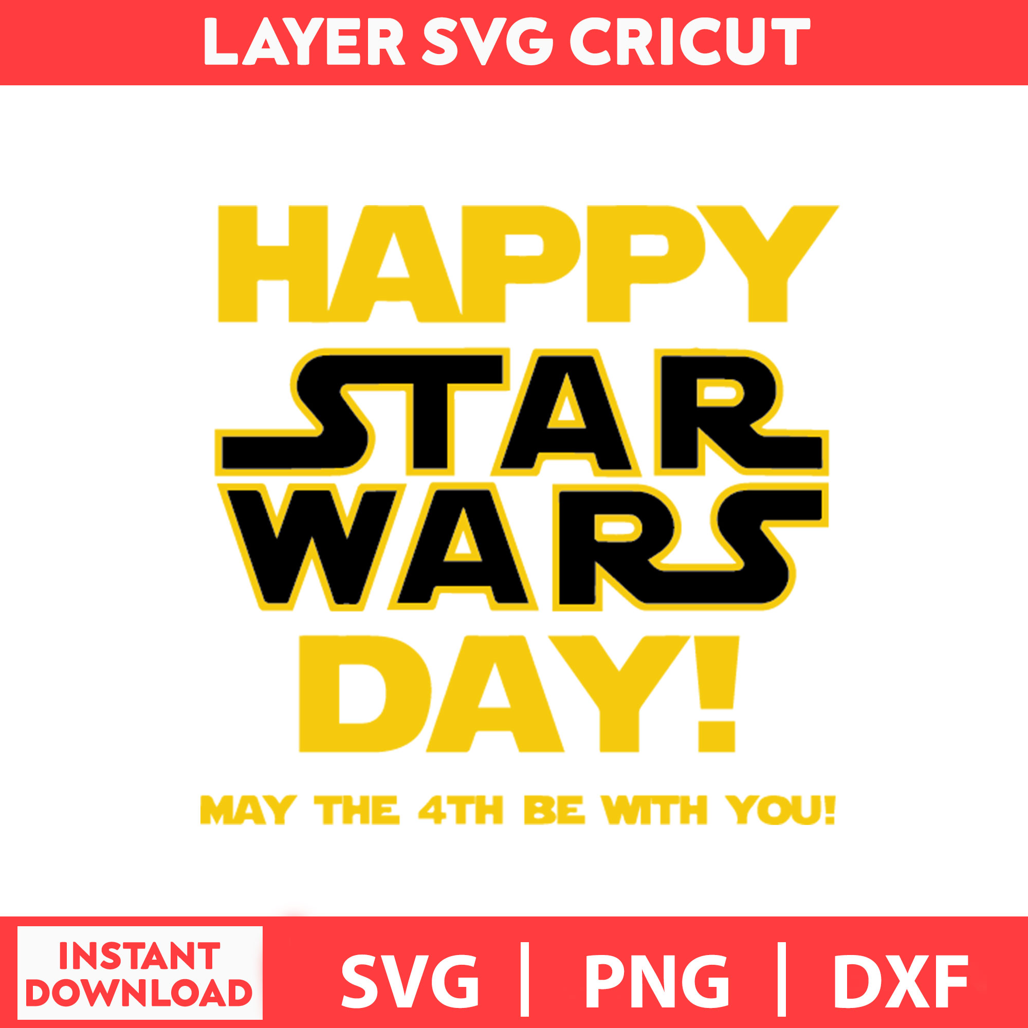 Happy Star Wars Day Wars Charecters Svg, Mandalorian Svg, Da | Inspire ...