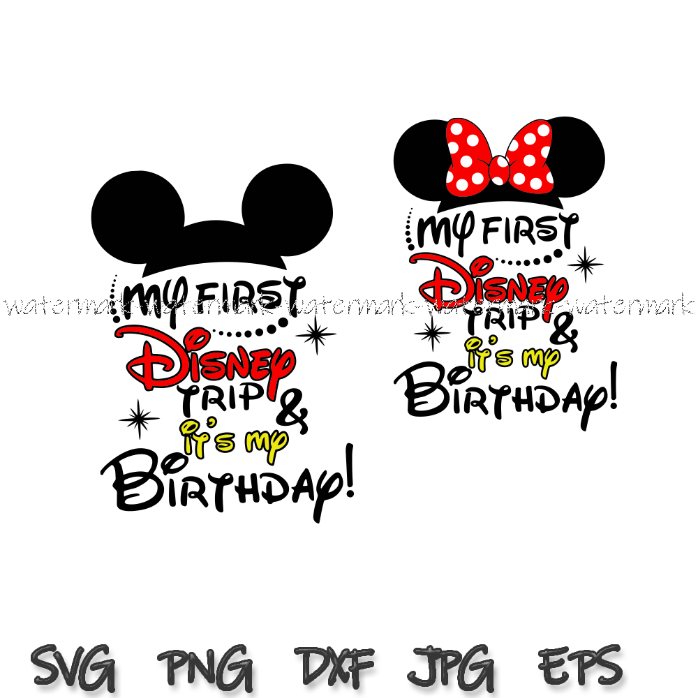 Bundle First Trip And Its My Birthday Svg, Family Vacation S | Inspire ...