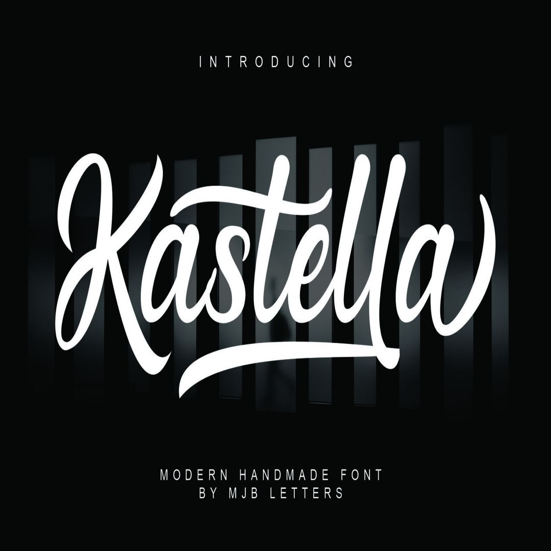 Kastella – Bold Script Font Trending Fonts - Digital Font | Inspire Uplift