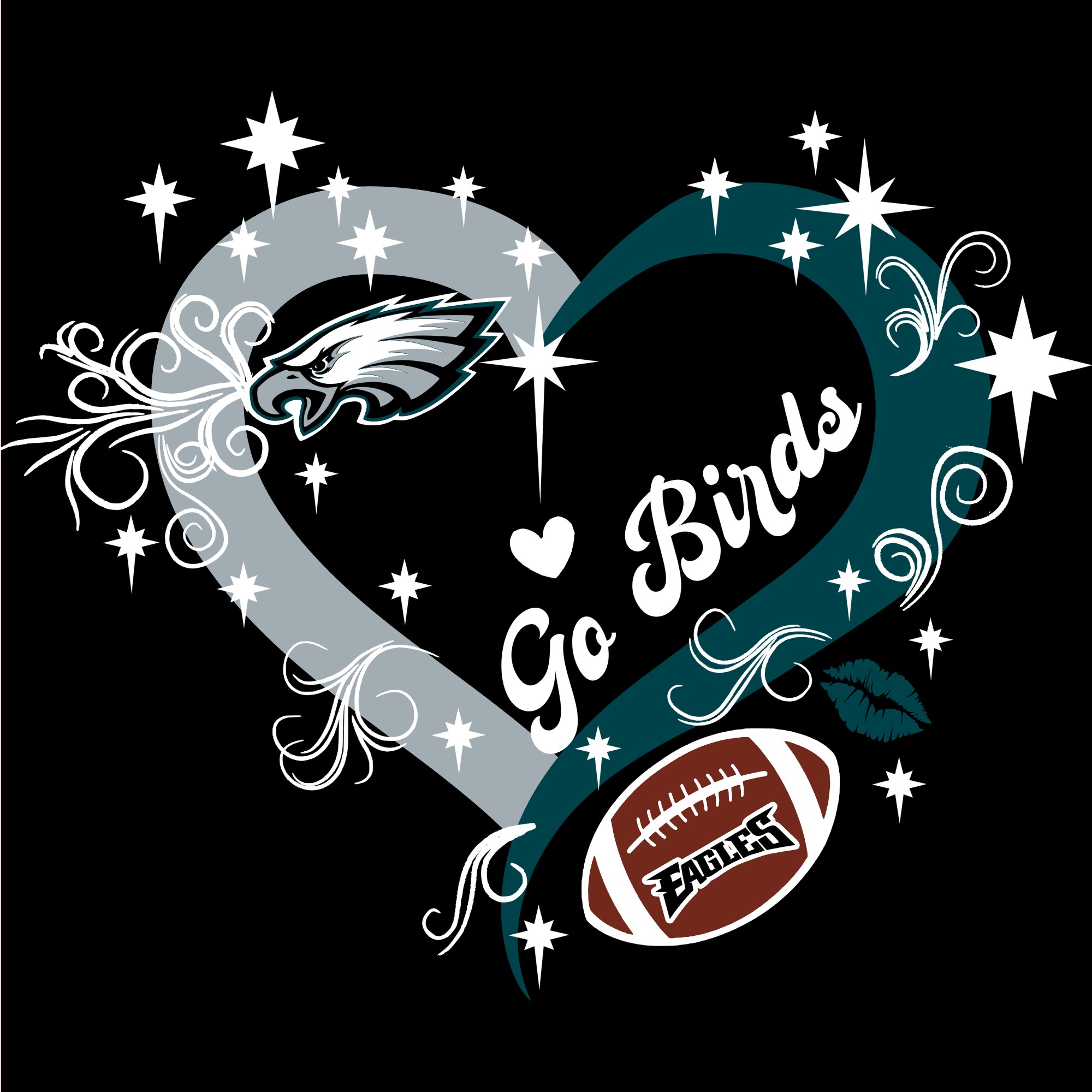 Go Birds SVG, PNG, JPG | Inspire Uplift