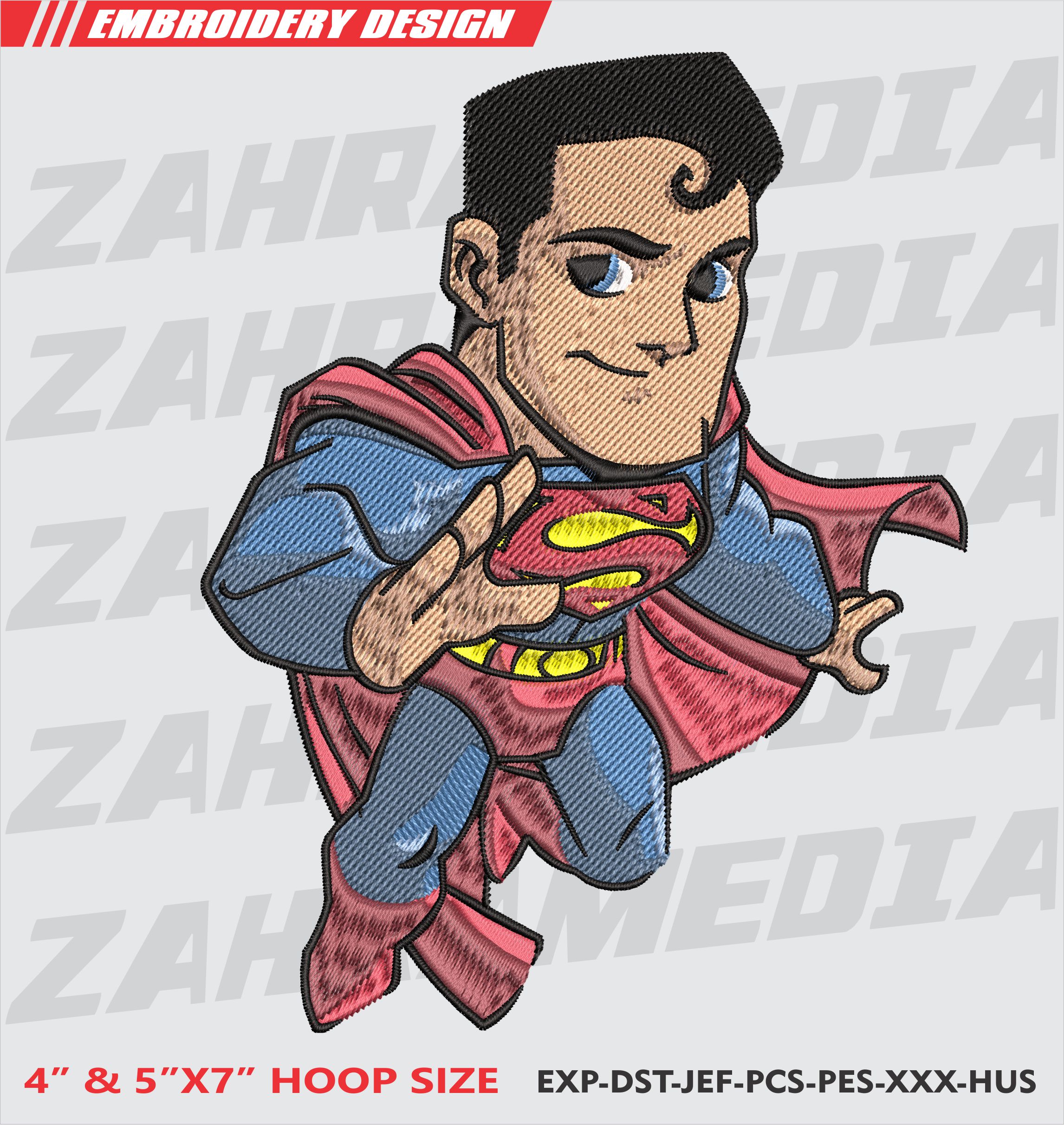 Superhero , Machine Embroidery Design, Files, INSTANT DOWNLO | Inspire ...
