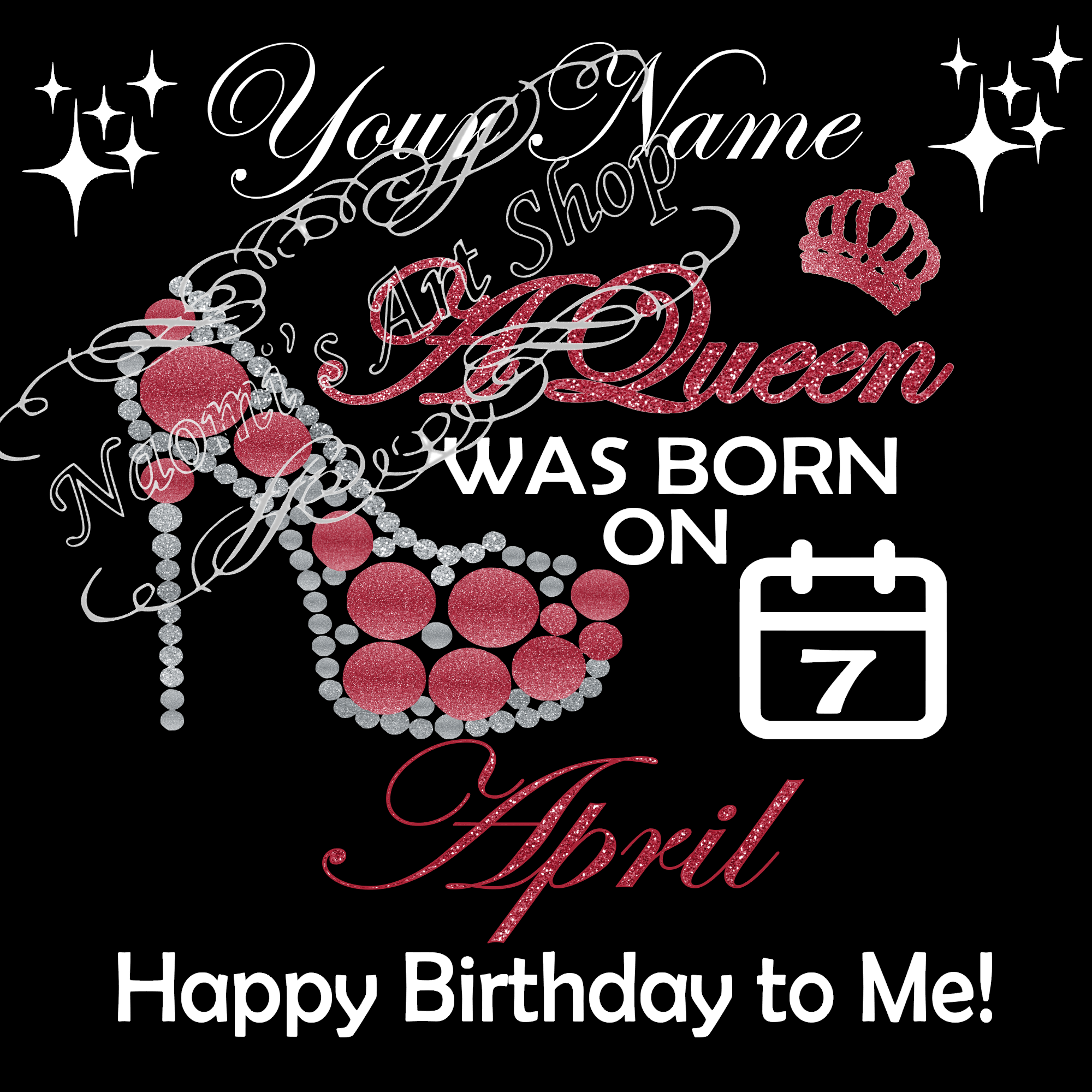 a queen was born svg - Inspire Uplift