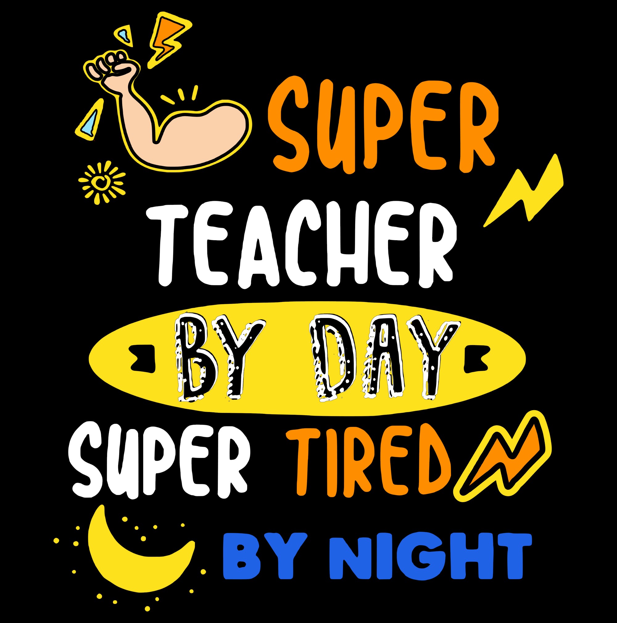 Super Teacher SVG, PNG, JPG | Inspire Uplift