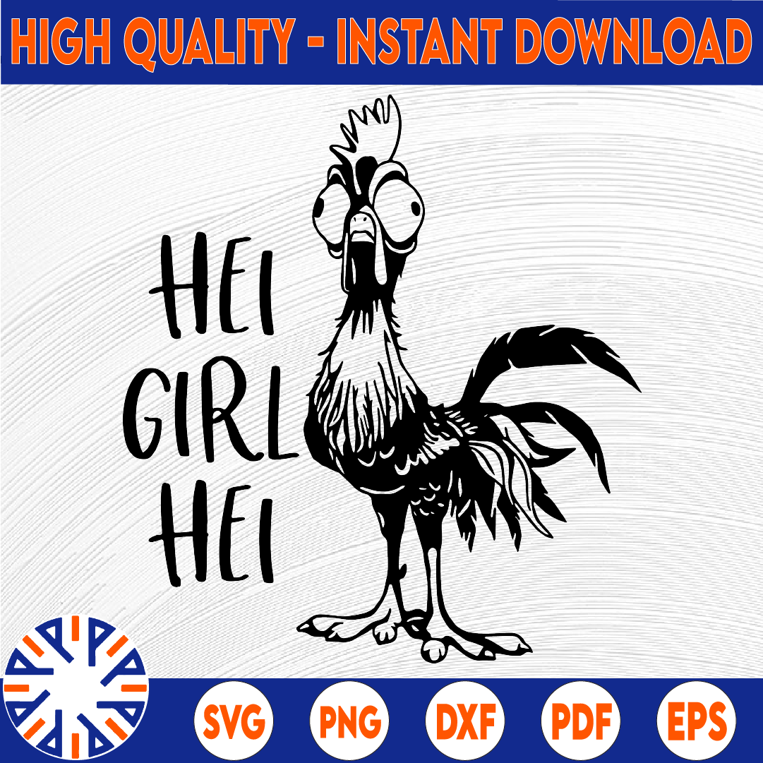 Hei Girl Hei Moana Roaster svg, Hei Girl Hei Moana Roaster P | Inspire ...
