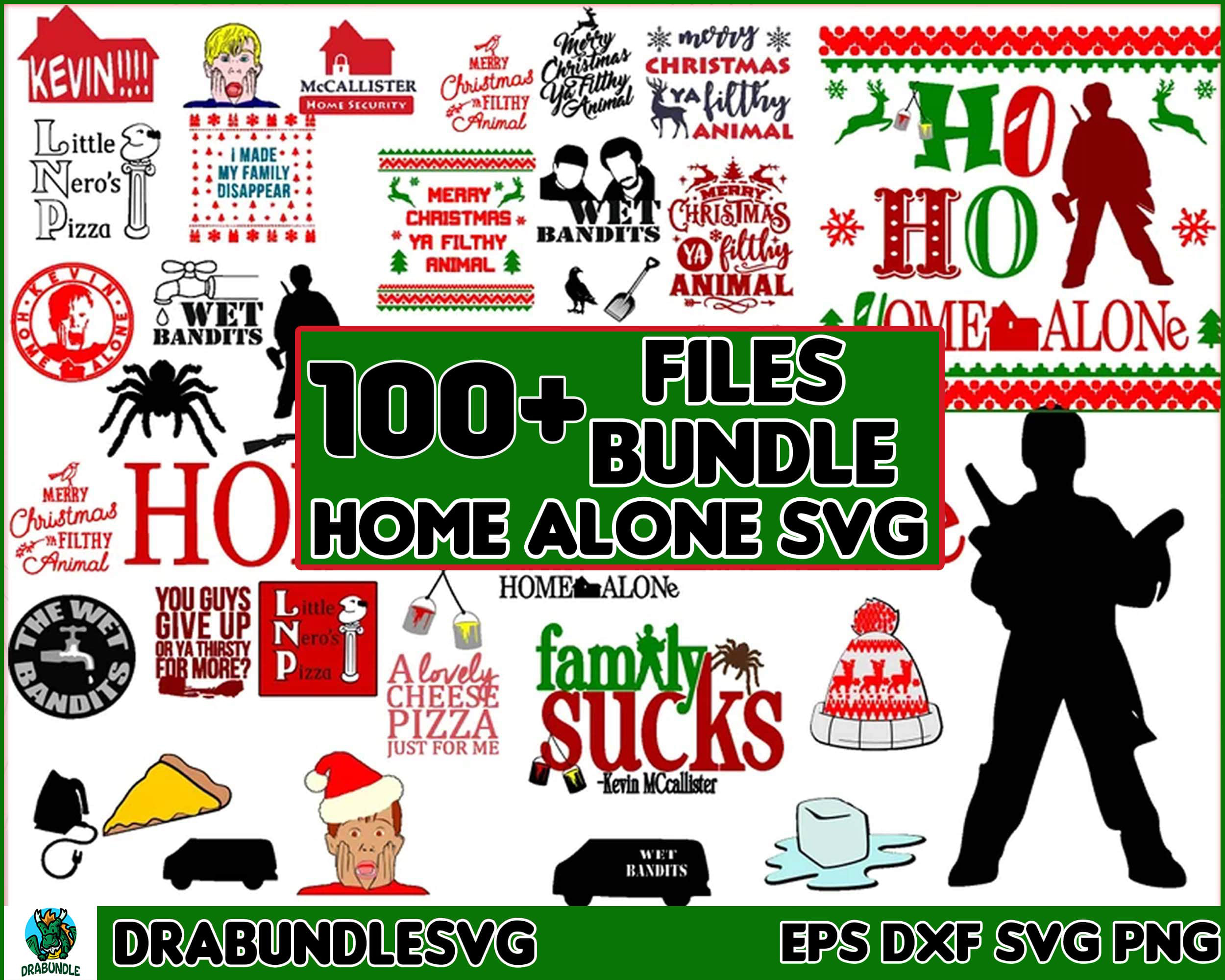100 Home alone svg bundle, wet bandits , christmas svg bundl | Inspire ...