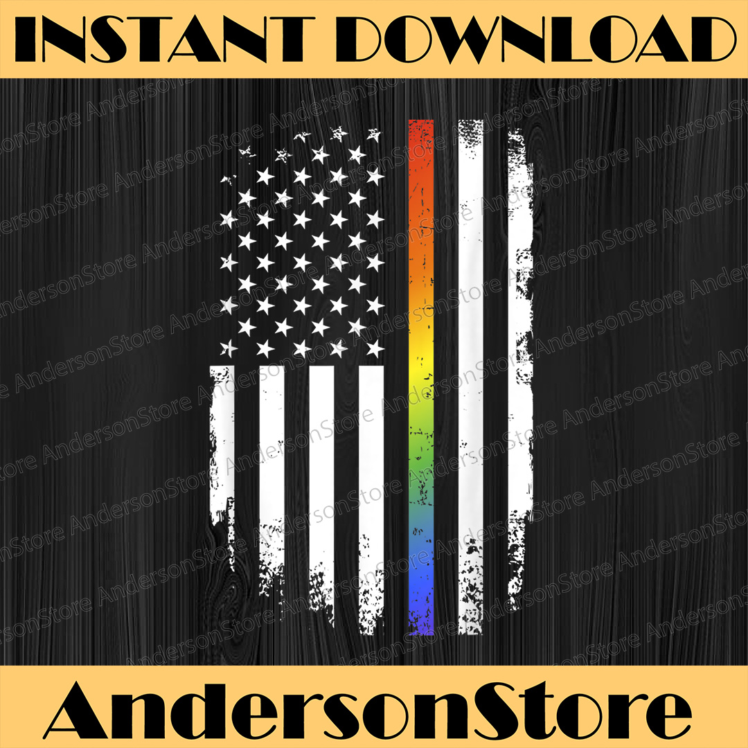 LGBT Pride Month support with rainbow US american flag LGBT - Inspire ...