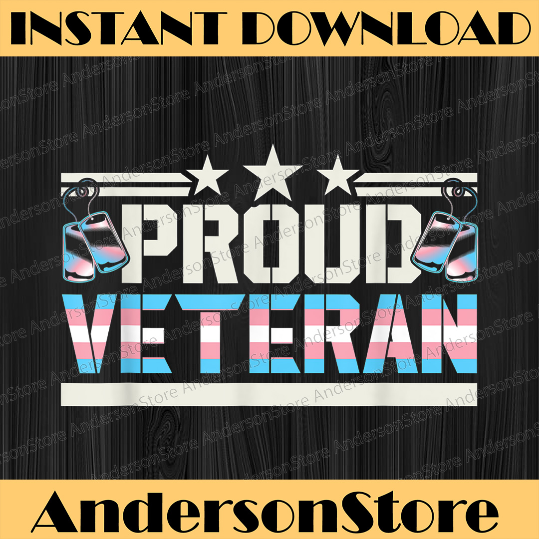 Proud Trans Veteran Transgender LGBT Retired Military Army L | Inspire ...