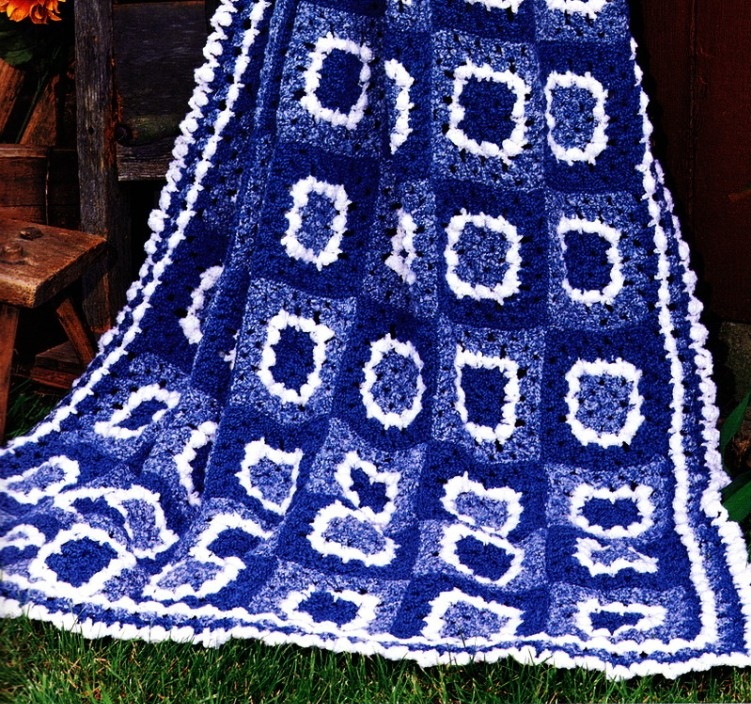 Desert Sky Afghan Vintage Crochet Pattern 221 | Inspire Uplift