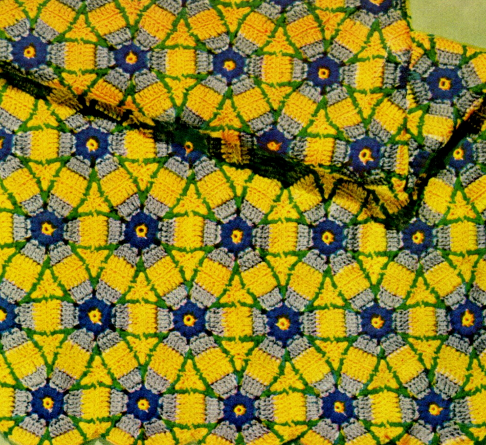 Lazy Daisy Afghan Vintage Crochet Pattern 229 - Inspire Uplift