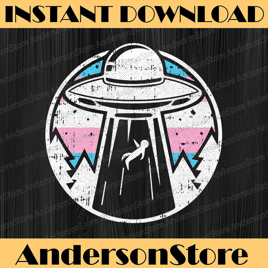 Alien Abduction Transgender Pride LGBT-Q Gaylien Trans UFO L | Inspire ...