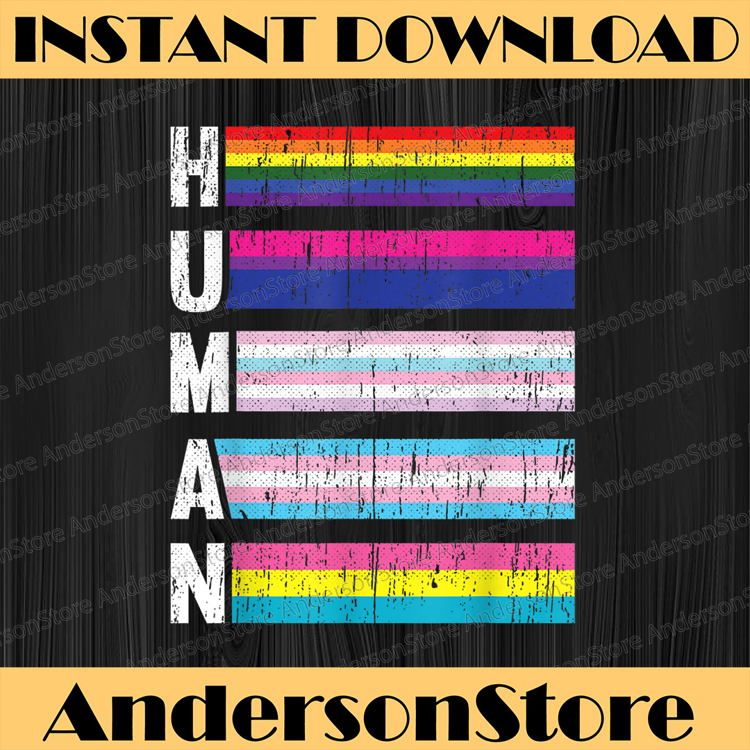 Human LGBT-Q Pride Flag Gay Bi Intersexual Trans Pansexual L - Inspire ...