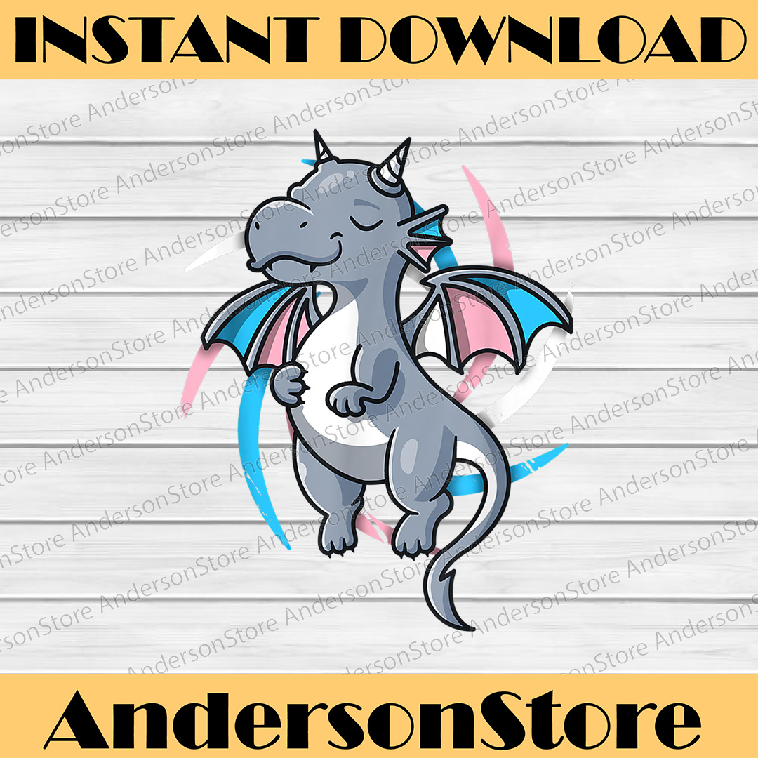 Transgender Pride Stuff Trans Dragon Video Game LGBT Month P - Inspire ...