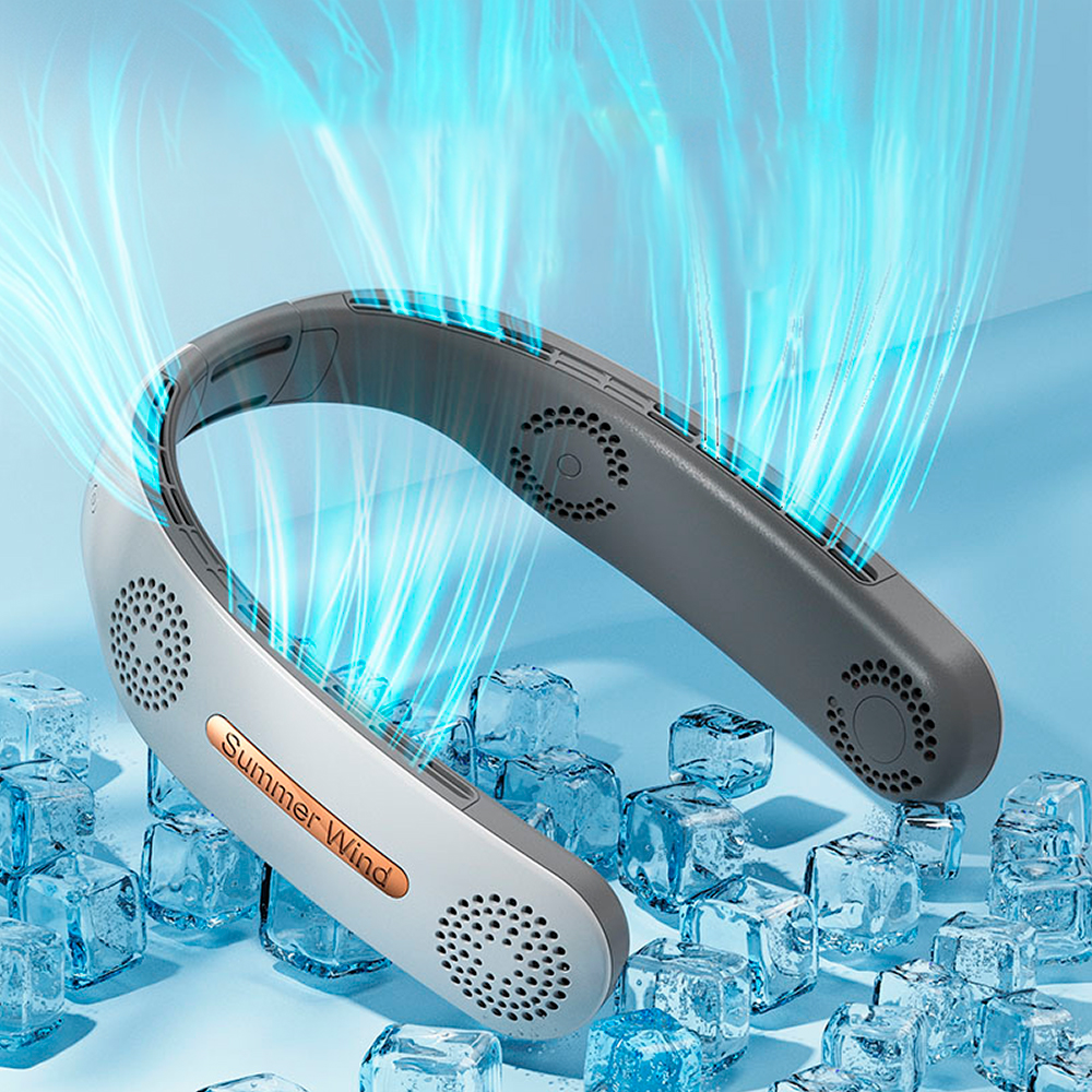 Portable Neck Fan Electric Wireless FAN Rechargeable Mini Ve - Inspire ...