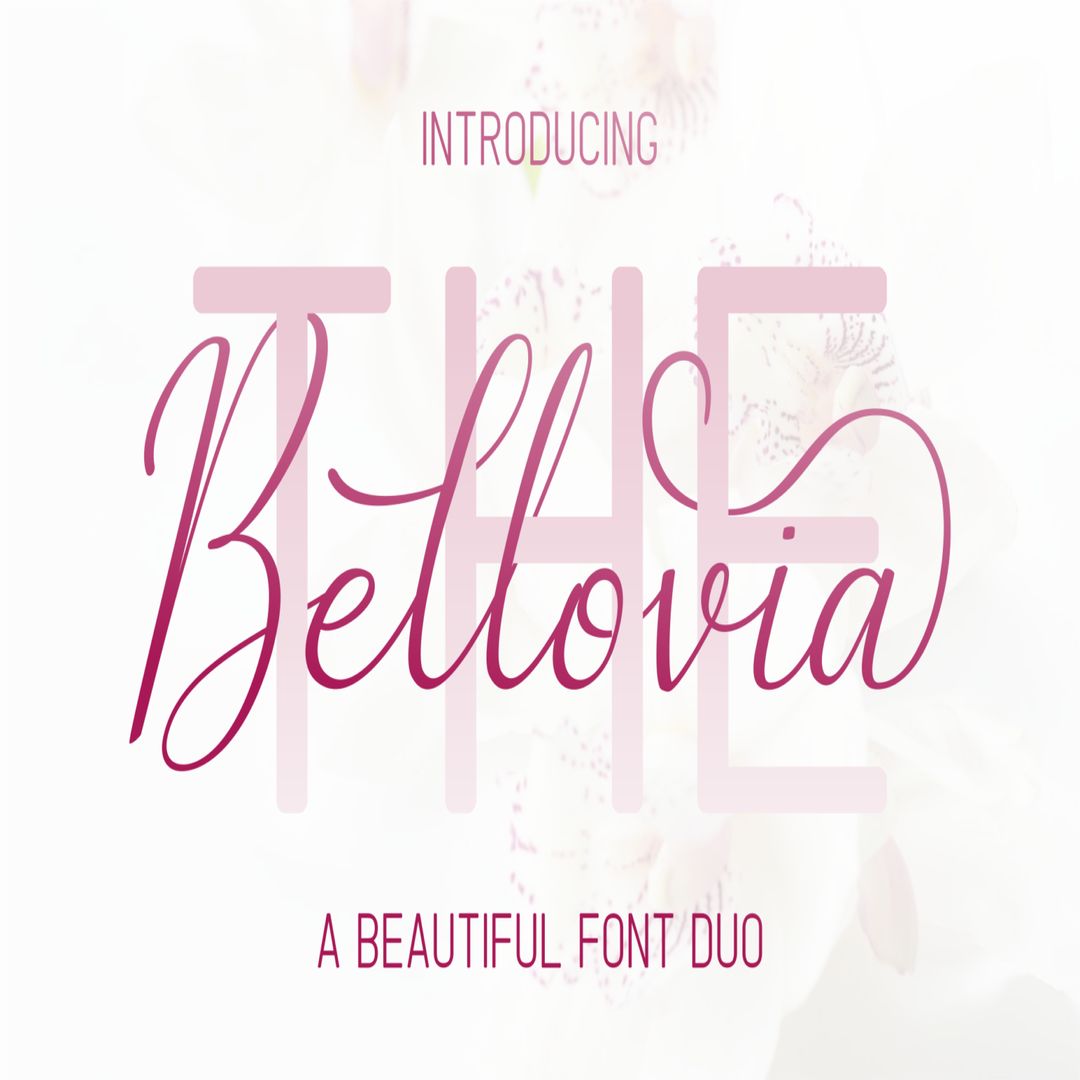 The Bellovia – Font Duo Trending Fonts - Digital Font | Inspire Uplift