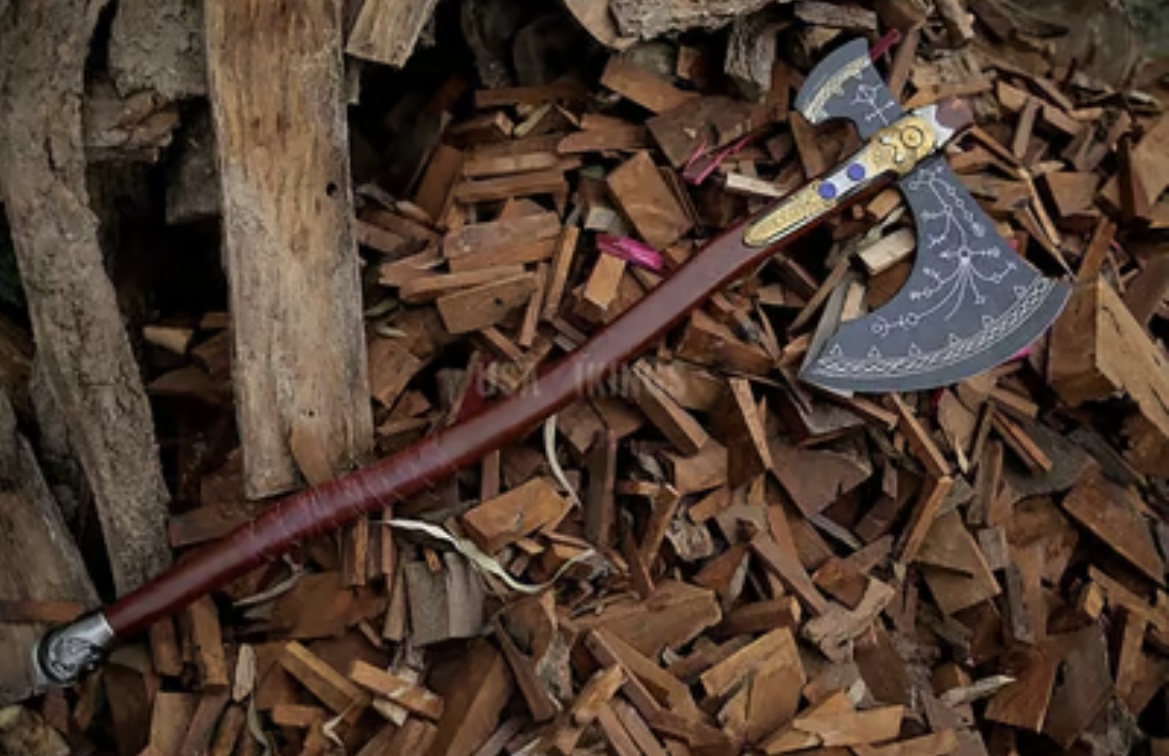 Leviathan Axe , Viking Axe , Handmade Double Head Axe , Viki | Inspire ...
