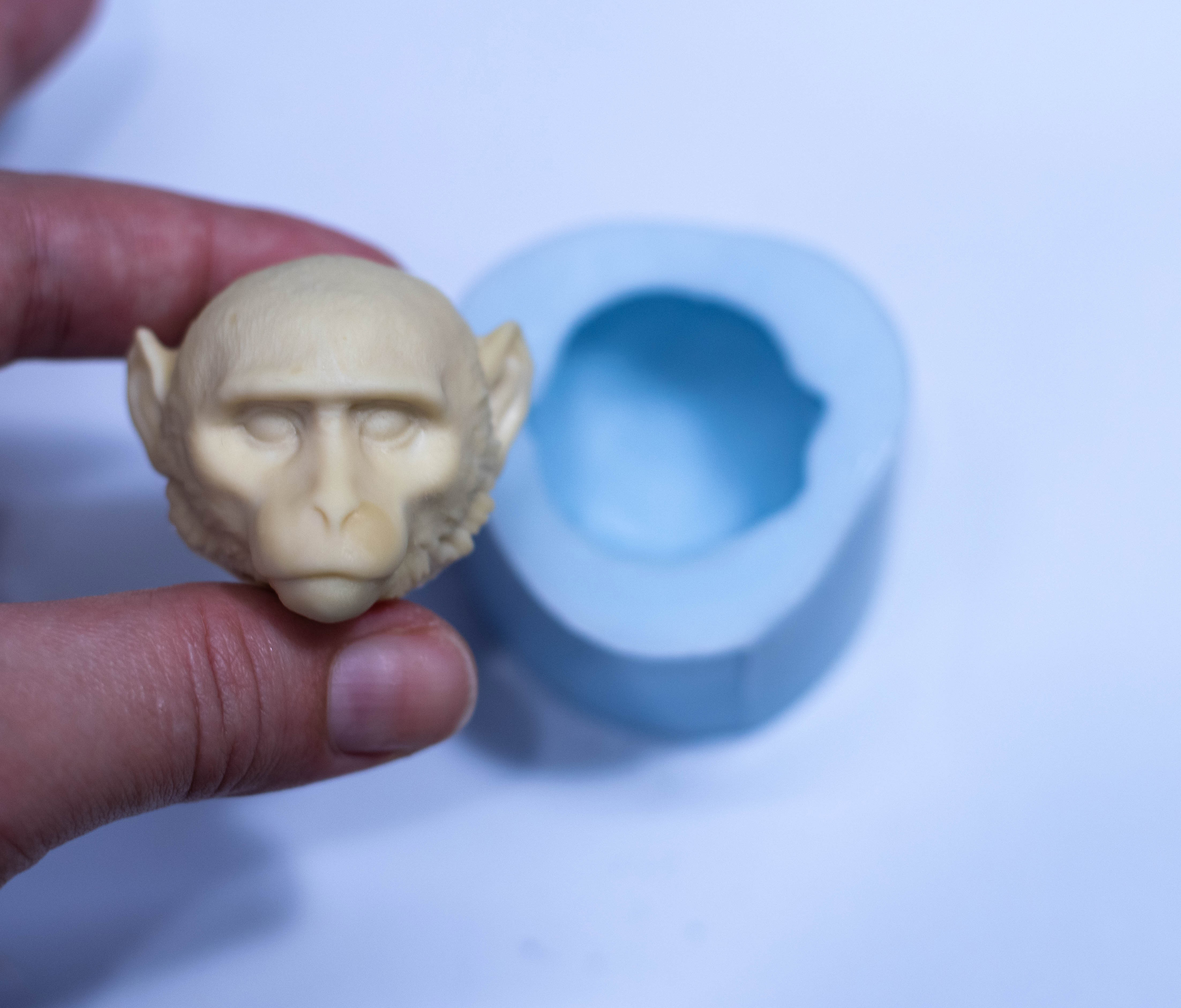 silicone mold face "monkey" | Inspire Uplift