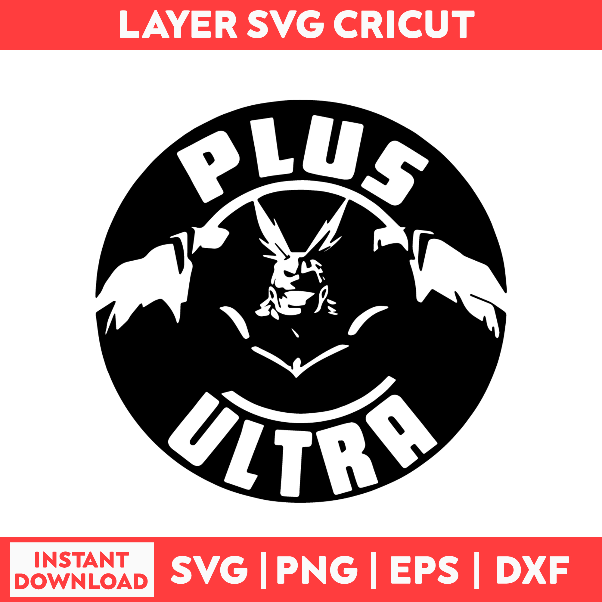 Plus Ultra Anime svg, cartoon svg, anime cricut svg, anime s | Inspire ...