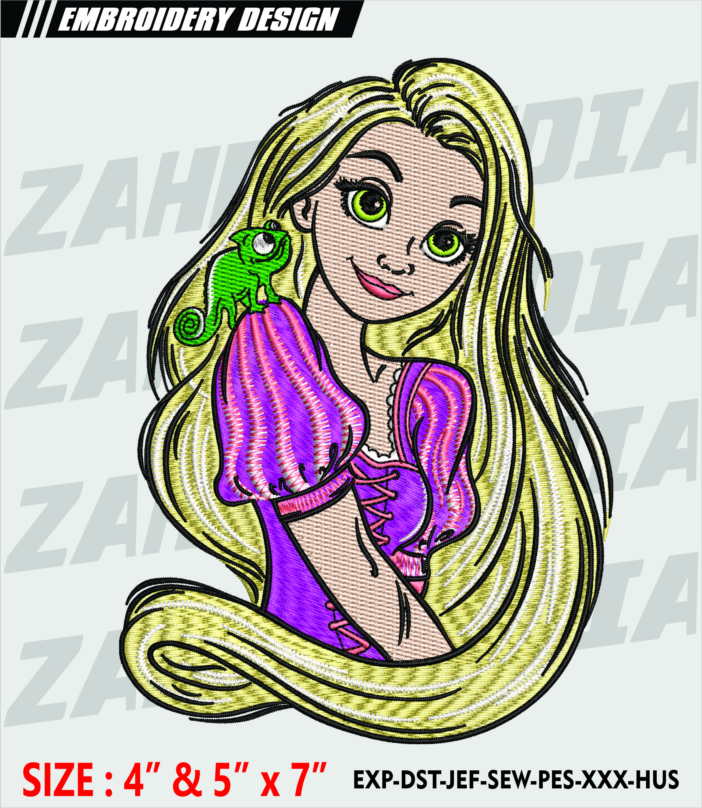Princess , Machine Embroidery Design, Files, INSTANT DOWNLOA - Inspire ...