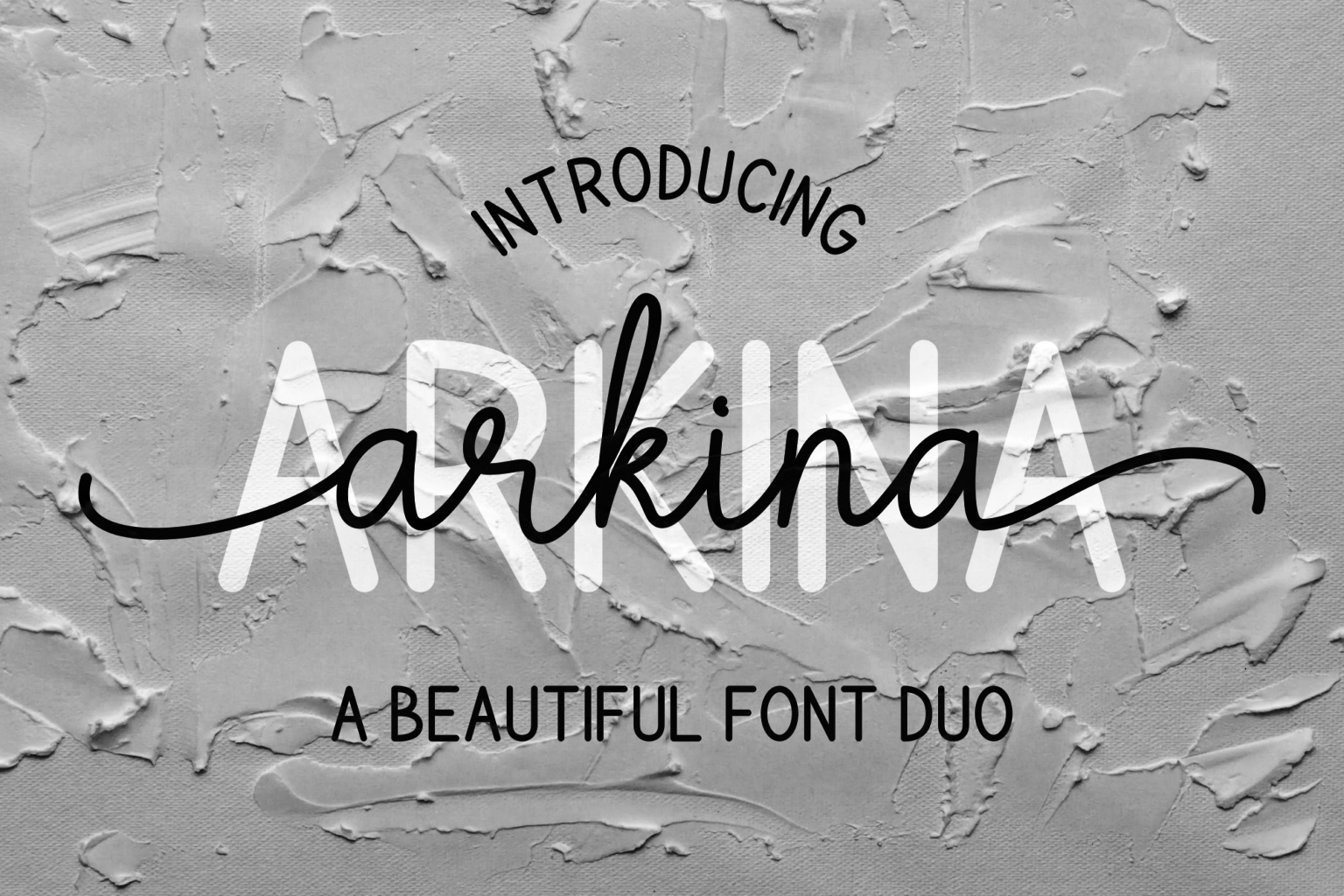 Arkina – Font Duo Trending Fonts - Digital Font - Inspire Uplift