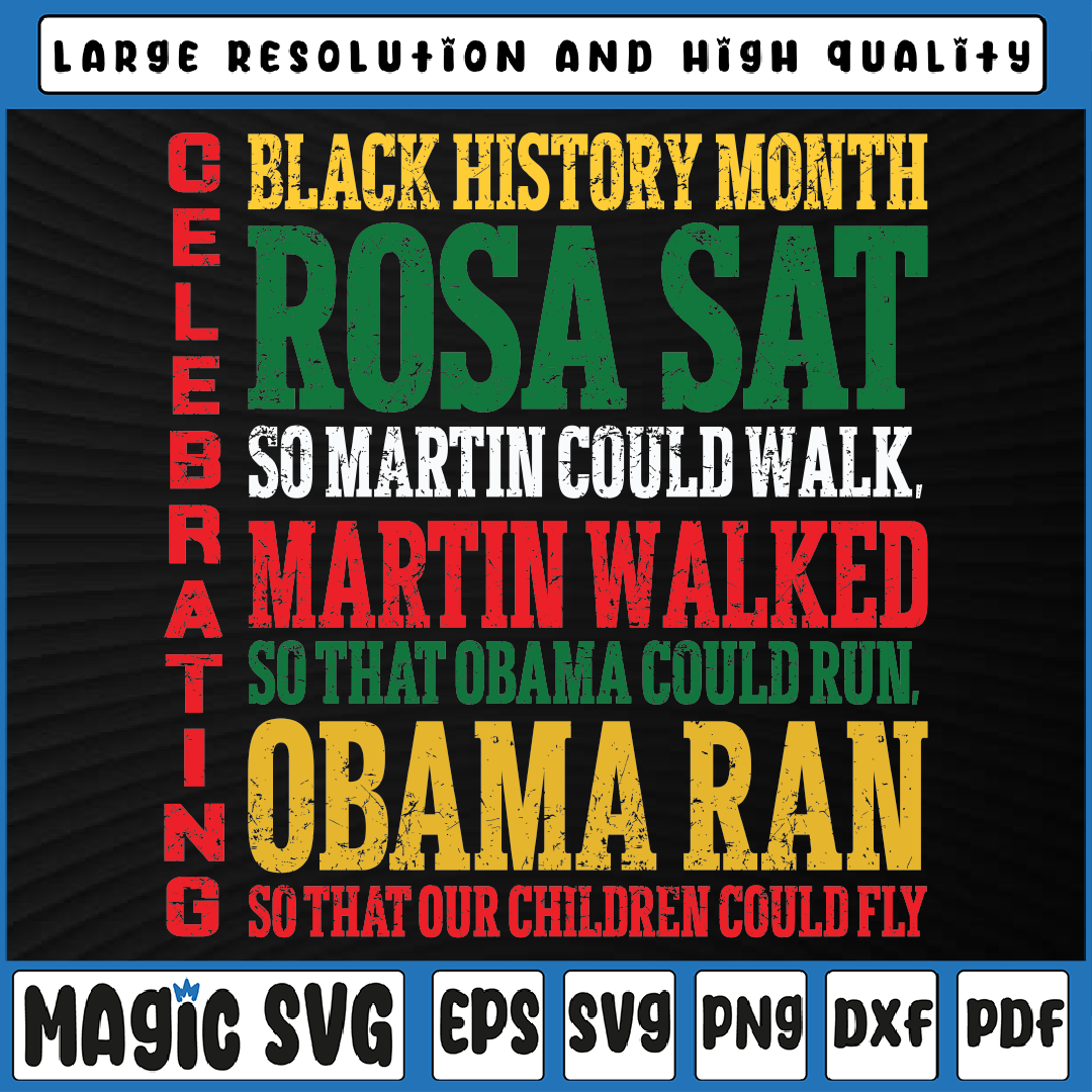 Black History Month Rosa Sat So Martin Could Walk, Mardi Gra | Inspire ...