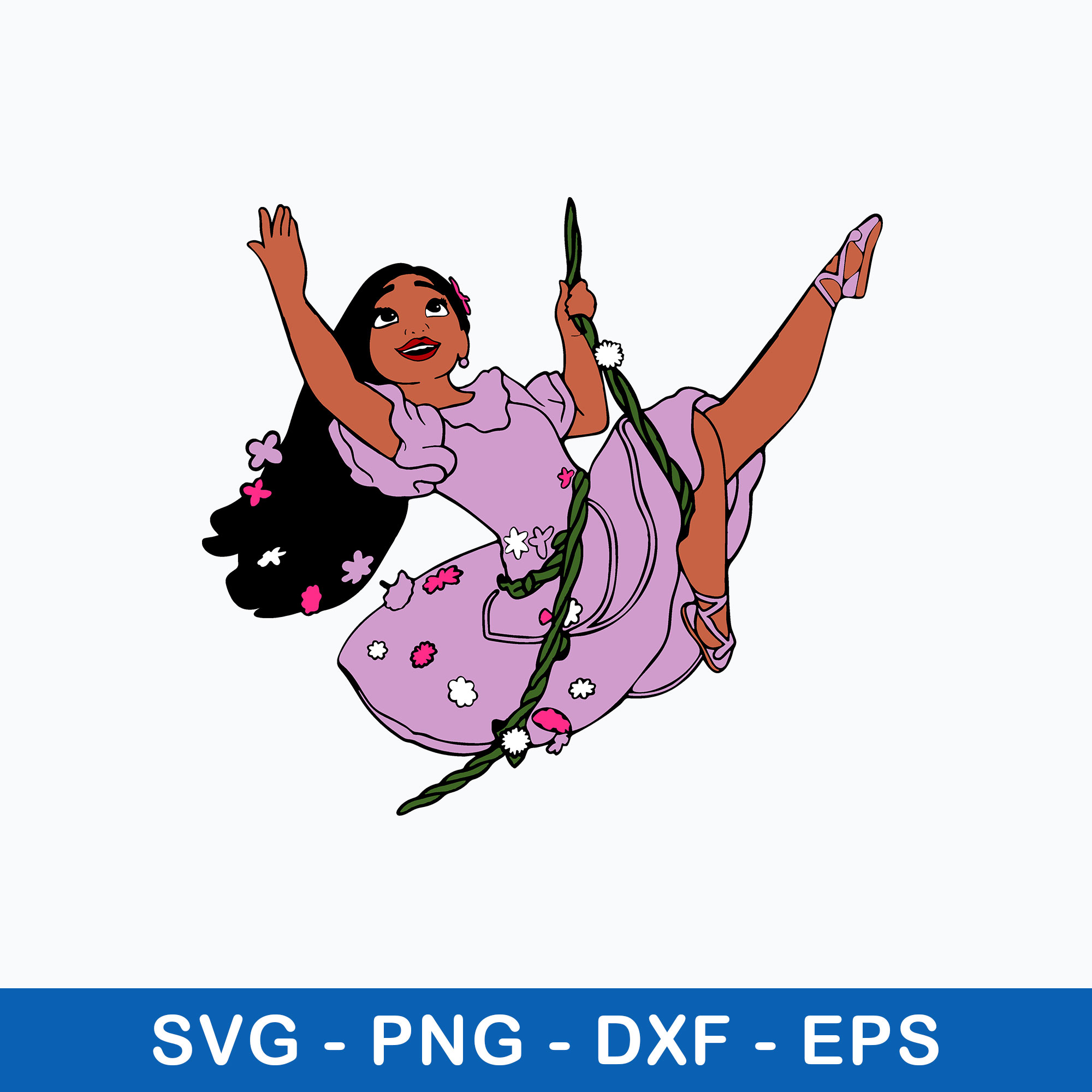 Isabela Madrigal Encanto Svg, Encanto Svg, Disney Svg, Png D | Inspire ...