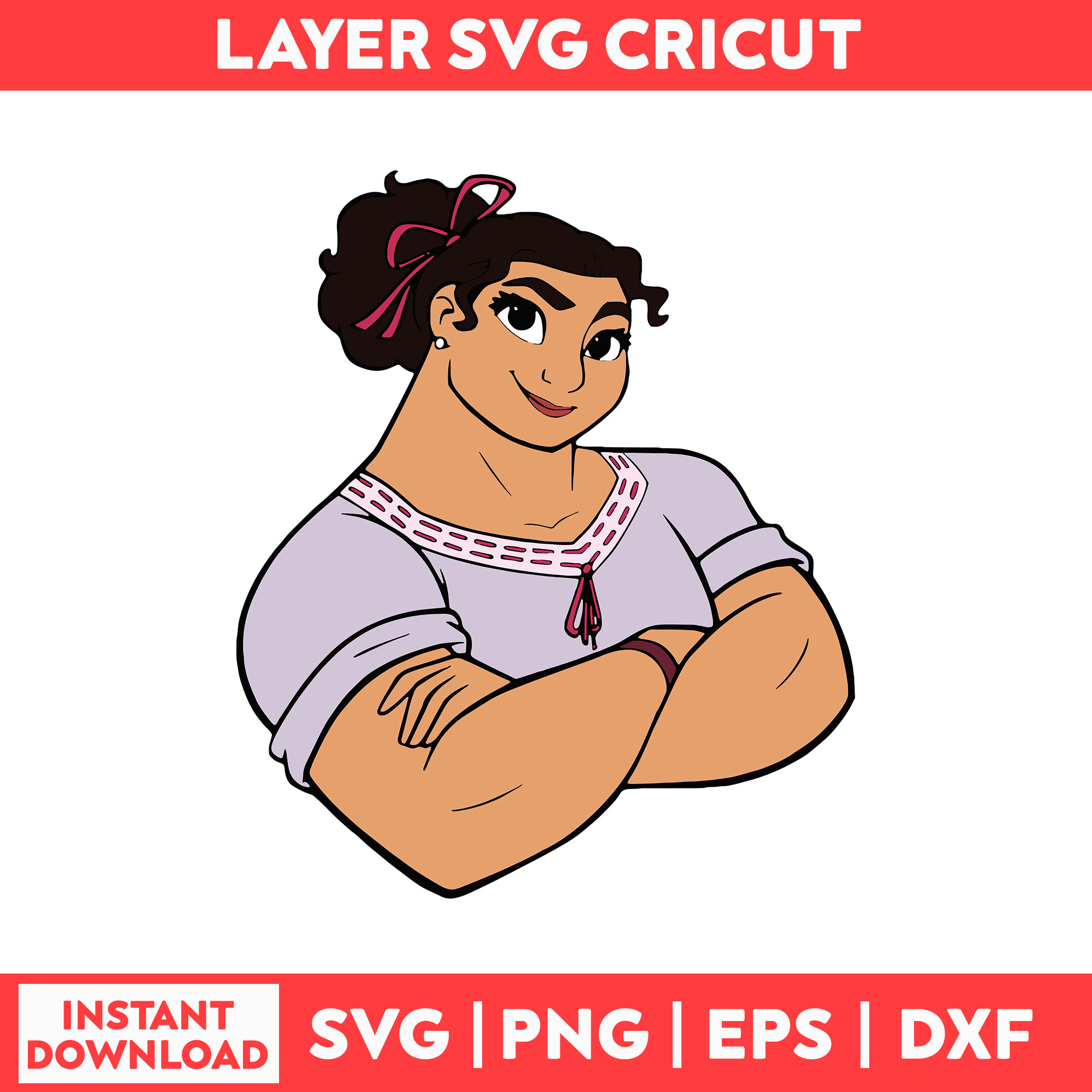 Luisa Madrigal Ecanto Svg, Disney Encanto svg, Encanto Silho | Inspire ...