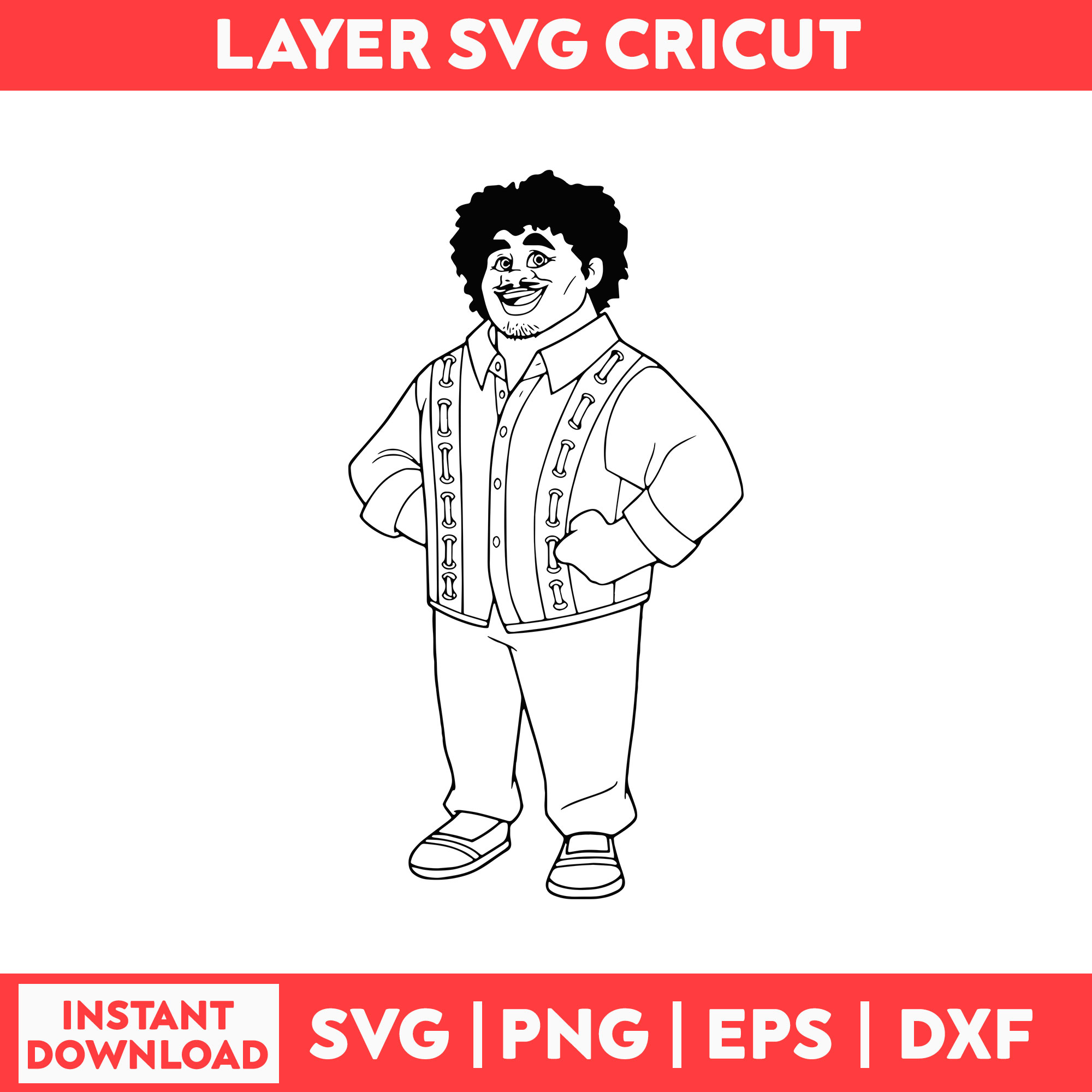Alma Madrigal Coloring Ecanto Svg, Disney Encanto svg, Encan - Inspire ...