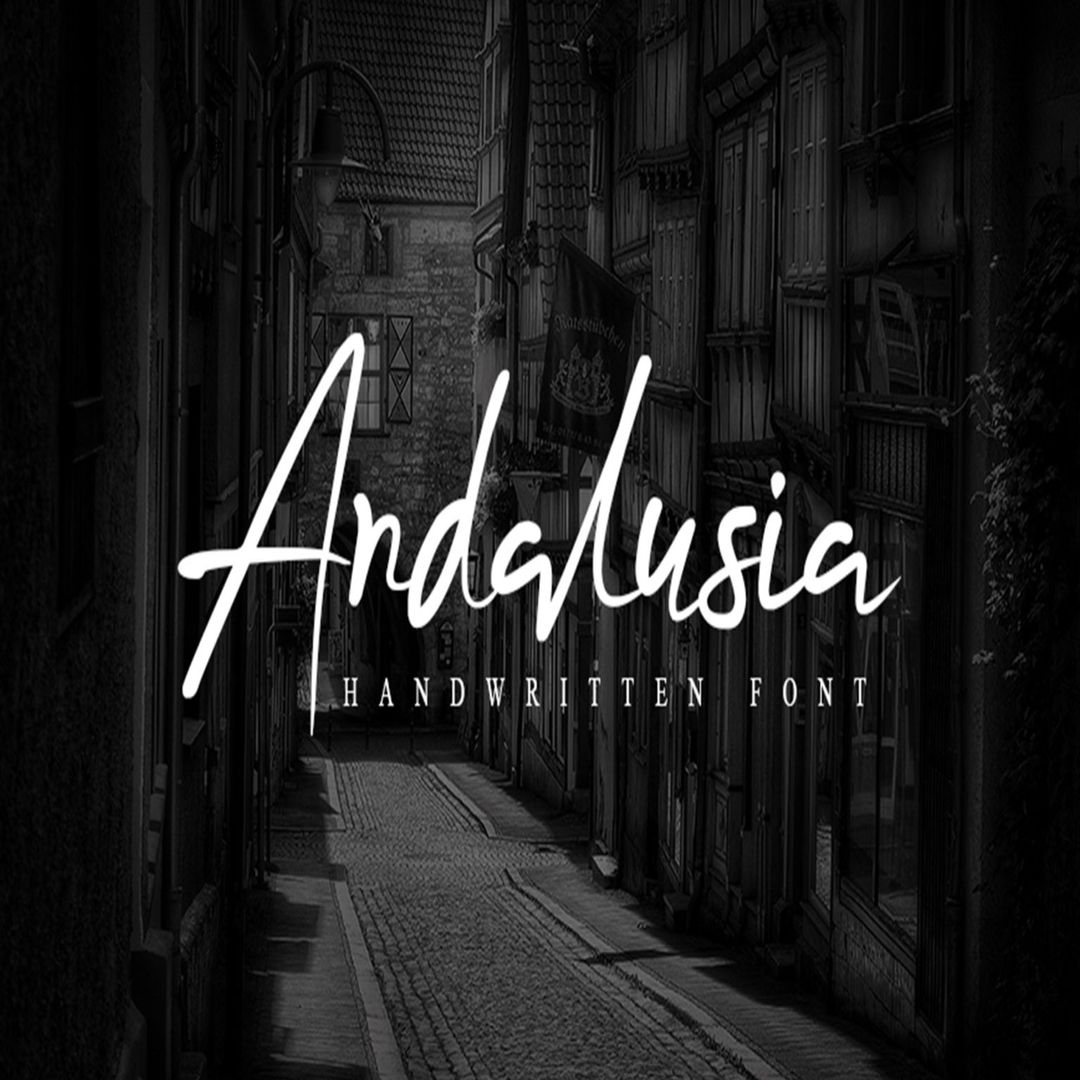 Andalusia Trending Fonts - Digital Font | Inspire Uplift