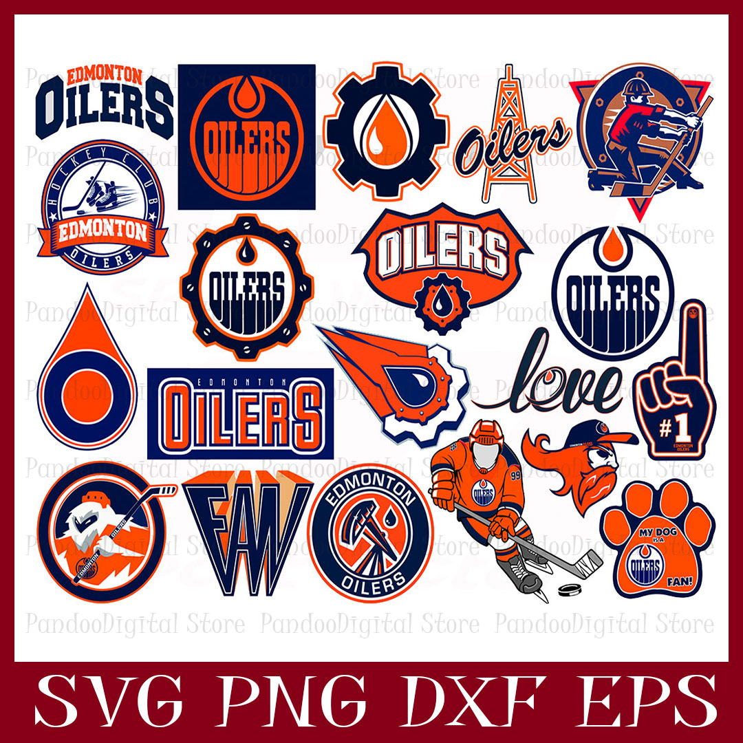 Edmonton Oilers svg, Edmonton Oilers Bundle, Edmonton Oilers | Inspire ...