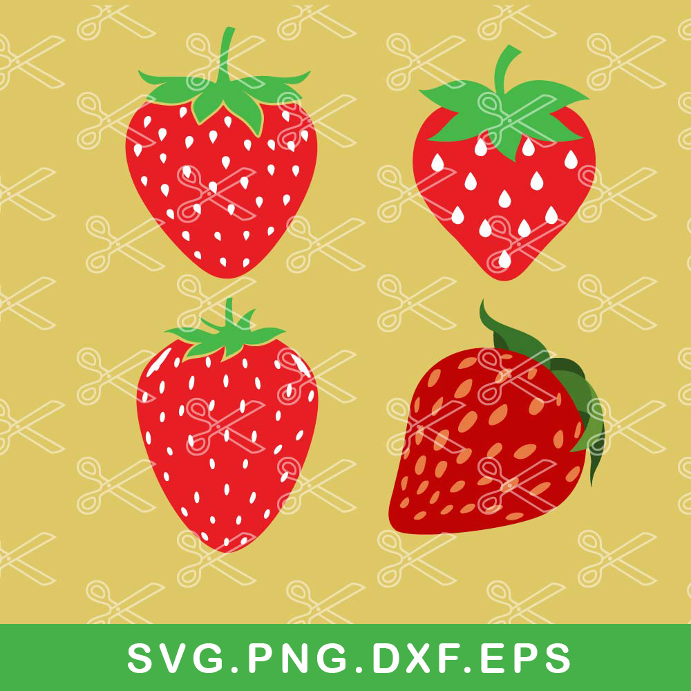 Cute Strawberry Clip Art