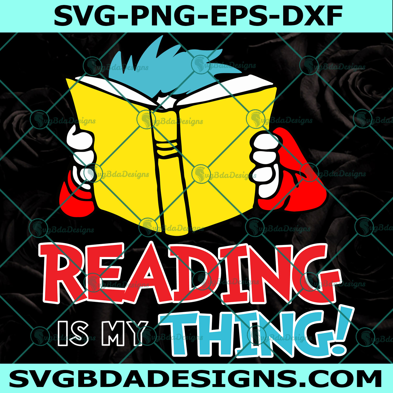 Reading is my Thing Svg, Dr Seuss Svg, Read Across America S | Inspire ...