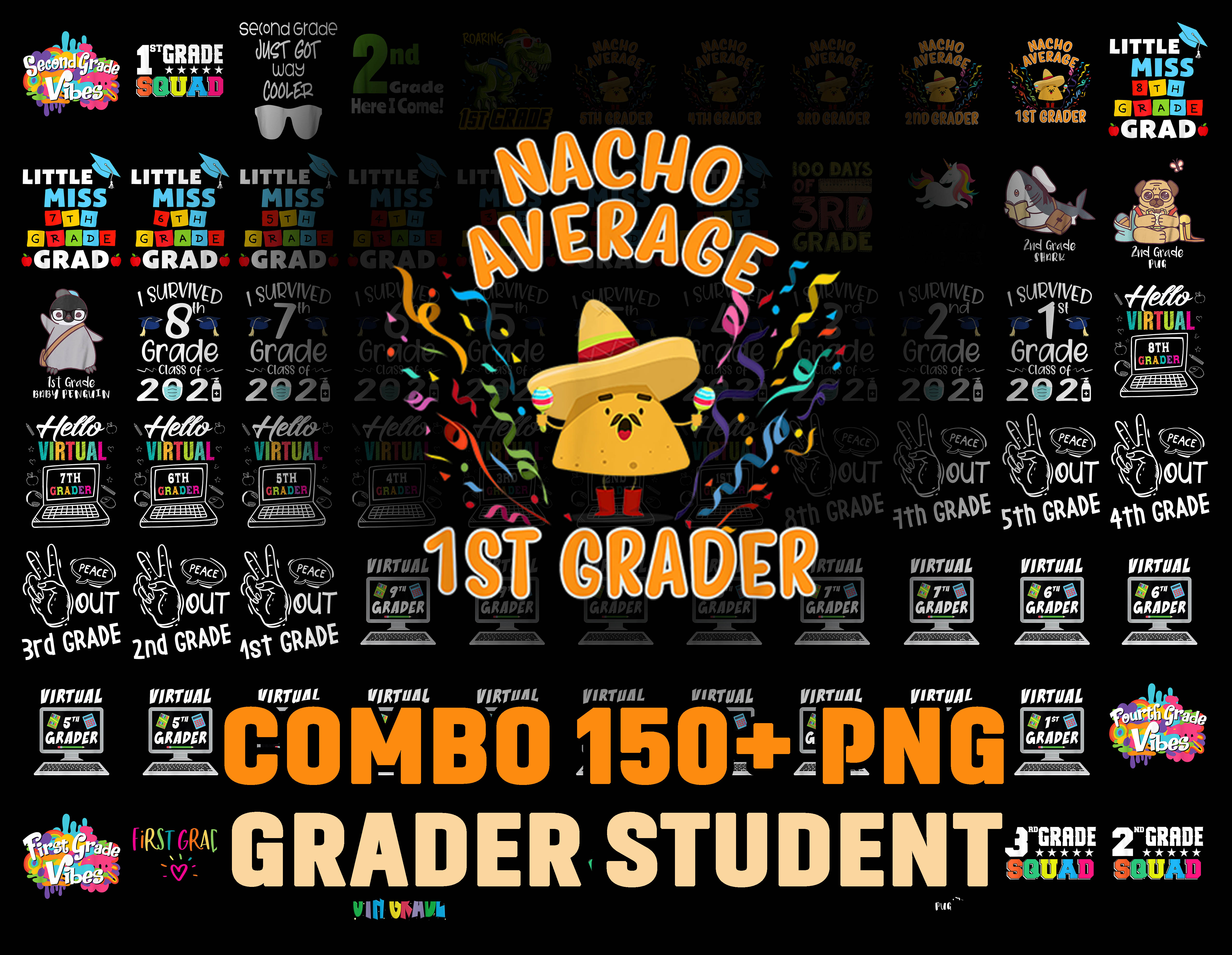 Back to school png bundle| school grades png, back to school | Inspire ...