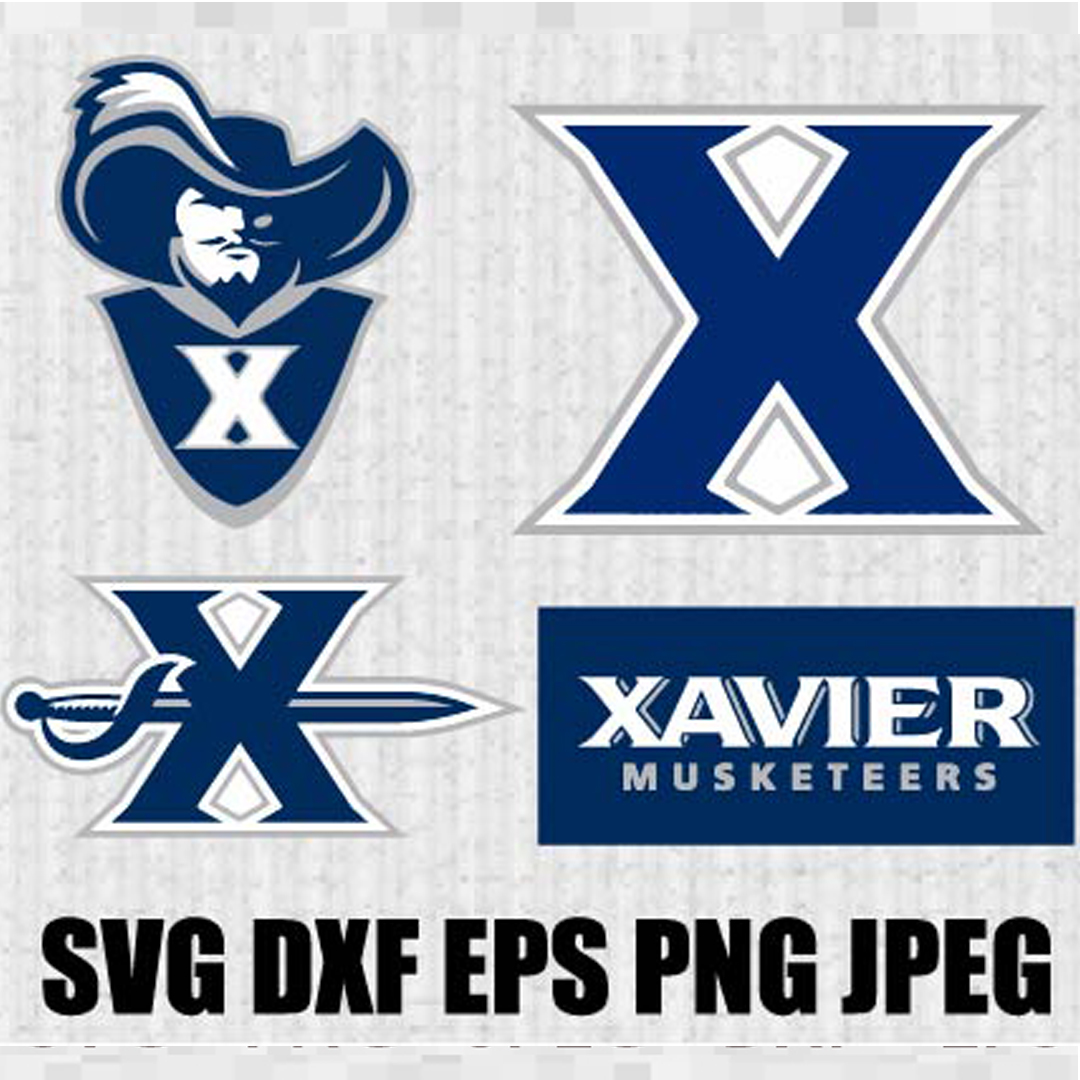 Xavier Musketeers SVG PNG JPEG DXF Digital Cut Vector Files - Inspire ...