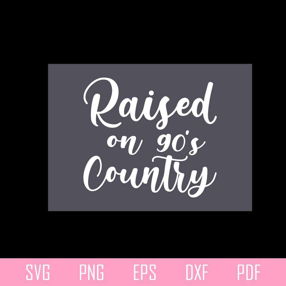 Rainsed On 90's Country SVG Files for Cricut Sublimation Fil | Inspire ...