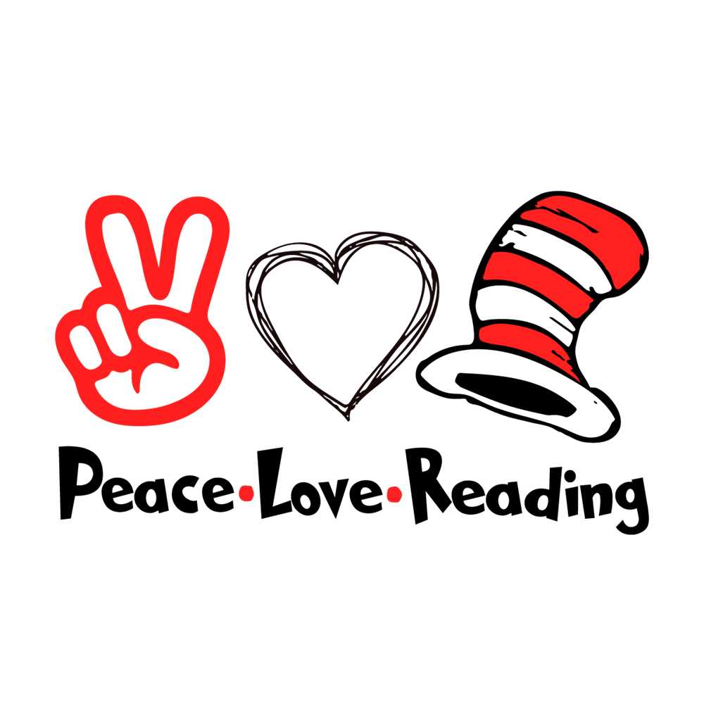 Peace Love Reading Dr Seus Read Across America Cat In The ha | Inspire ...