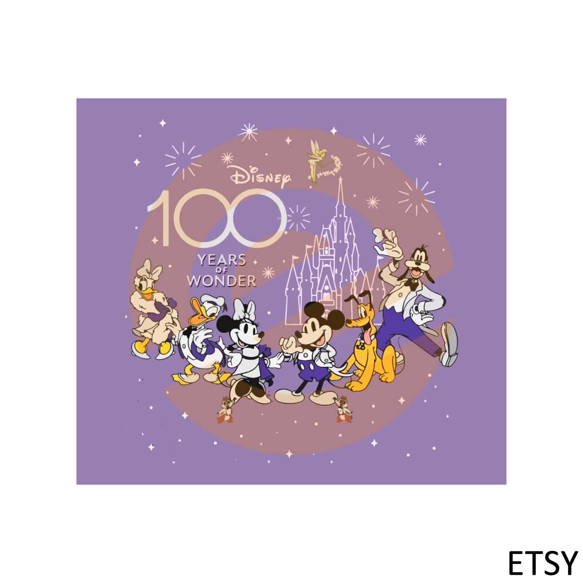 Retro Mickey Mouse and Friends Disney 100 Years Of Wonder Sv | Inspire ...
