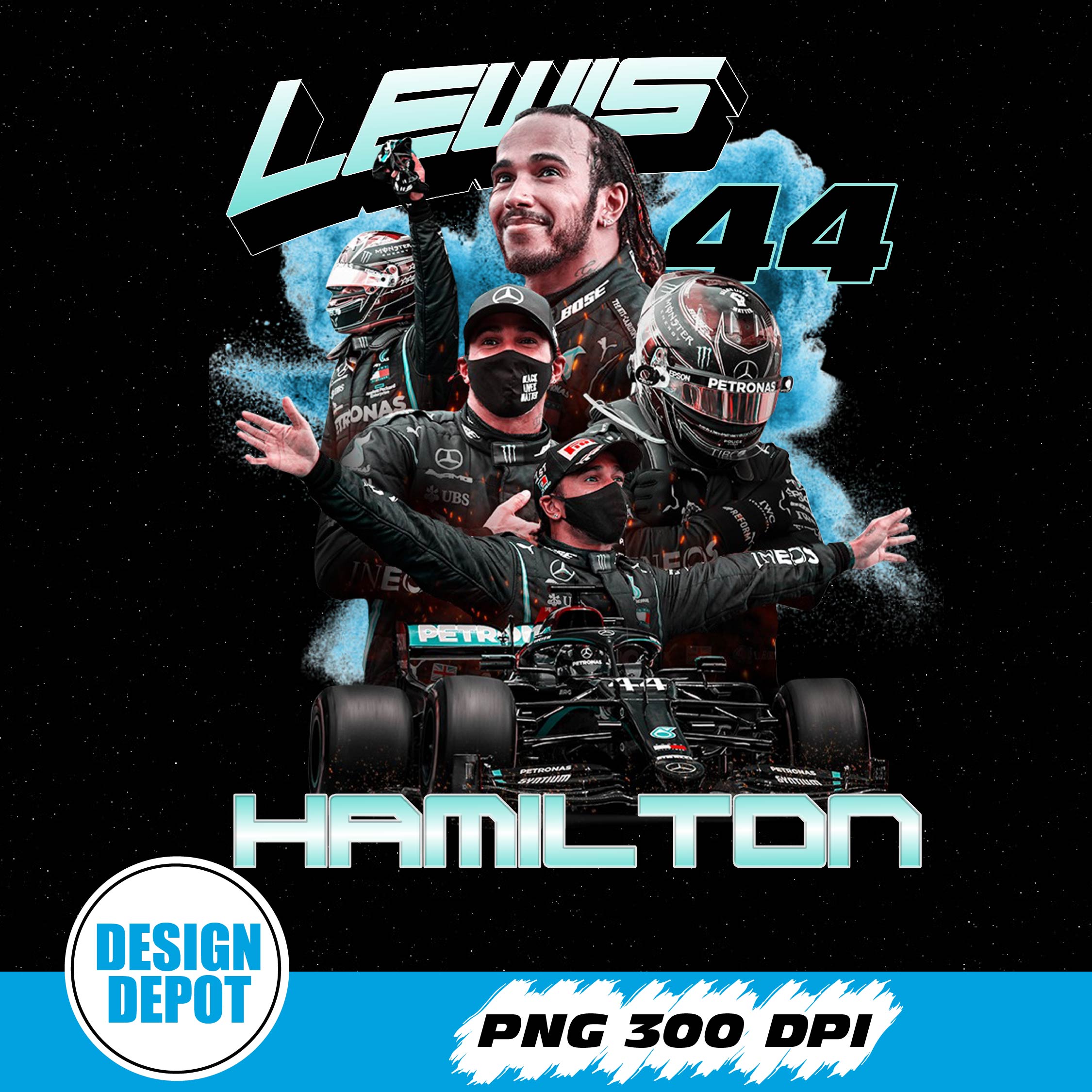 Lewis Hamilton Shirt Formula Racing Driver British Champions | Inspire ...