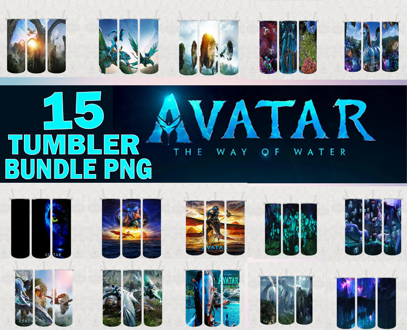 15 Avatar 2 Tumbler Designs Bundle, The Way Of Water Png, Pa - Inspire ...