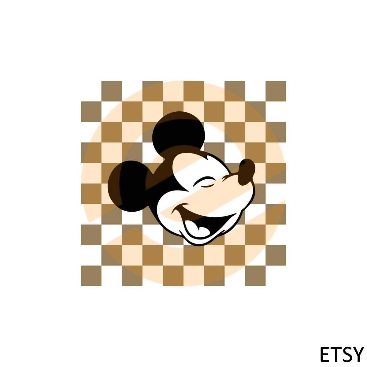 Mickey Checkered Disney Vintage Svg Graphic Designs Files | Inspire Uplift