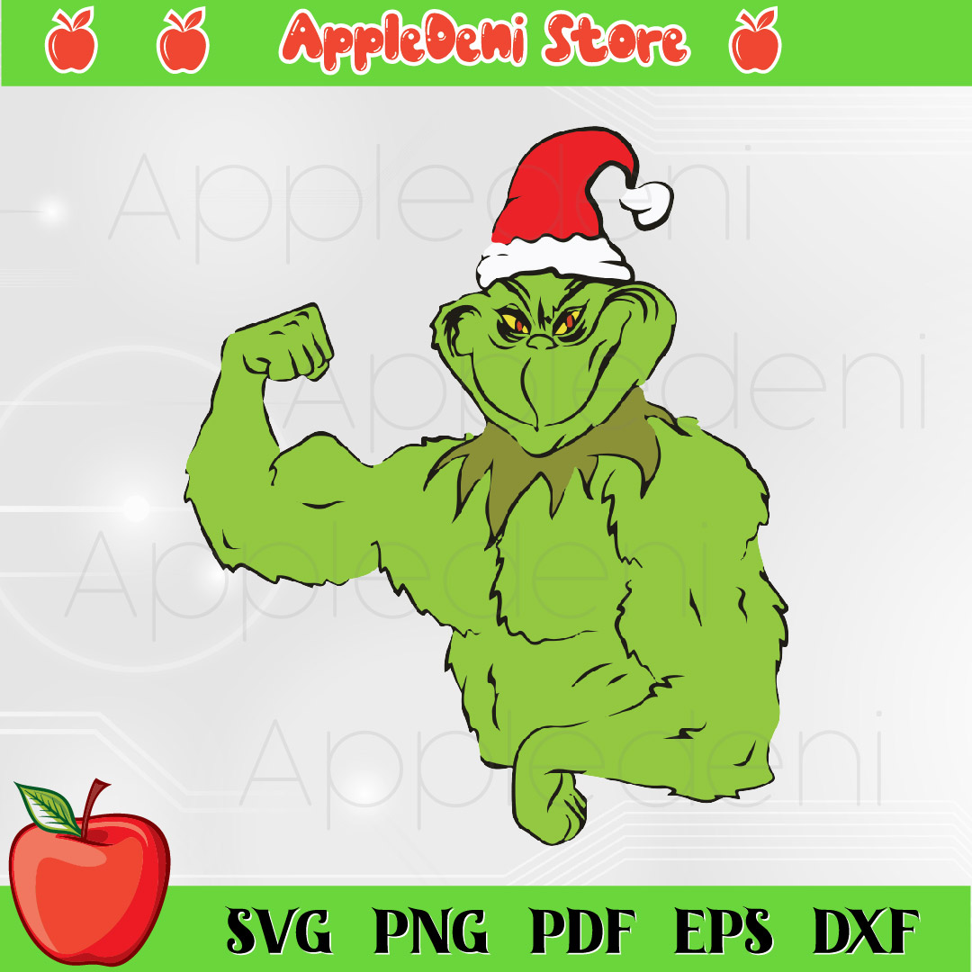 The Grinch Gym Christmas Svg, Dxf, Png Digital,svg cricut, c | Inspire ...