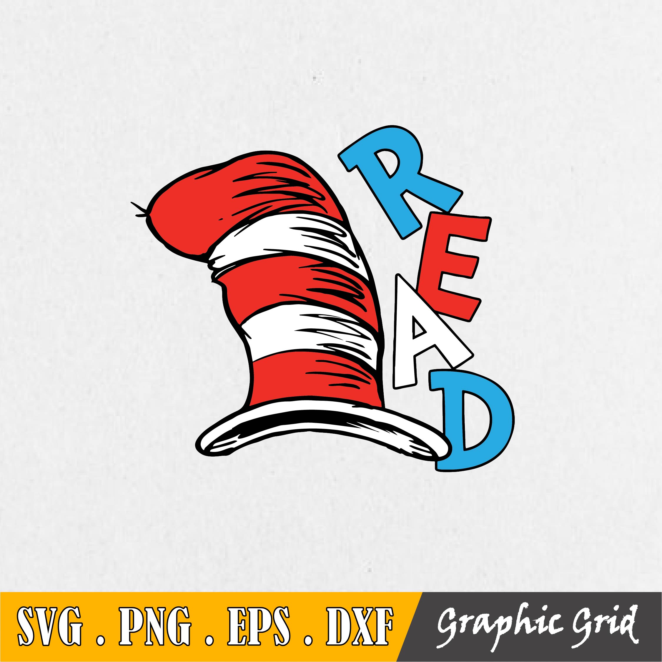 Read Hat Dr Seuss Svg, Dr Seuss Quote Svg, Dr Seuss Svg, Dr - Inspire ...