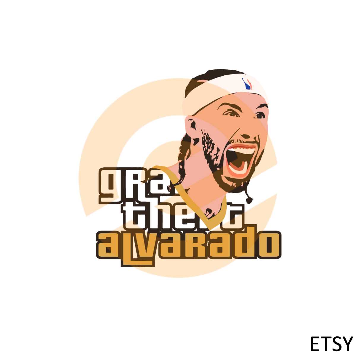 Grand Theft Alvarado Nba Jose Alvarado SVG Cutting Files | Inspire Uplift
