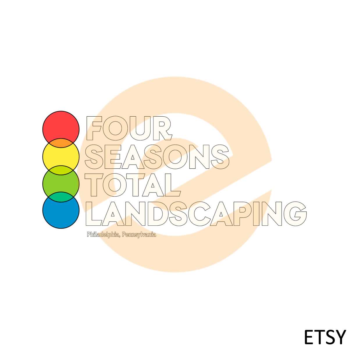 Four Seasons Total Landscaping SVG Graphic Designs Files | Inspire Uplift