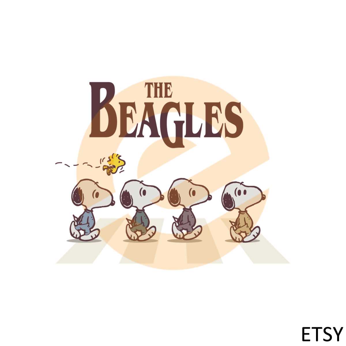 The Beagles Classic Rock Band Svg Files Silhouette Diy Craft | Inspire ...