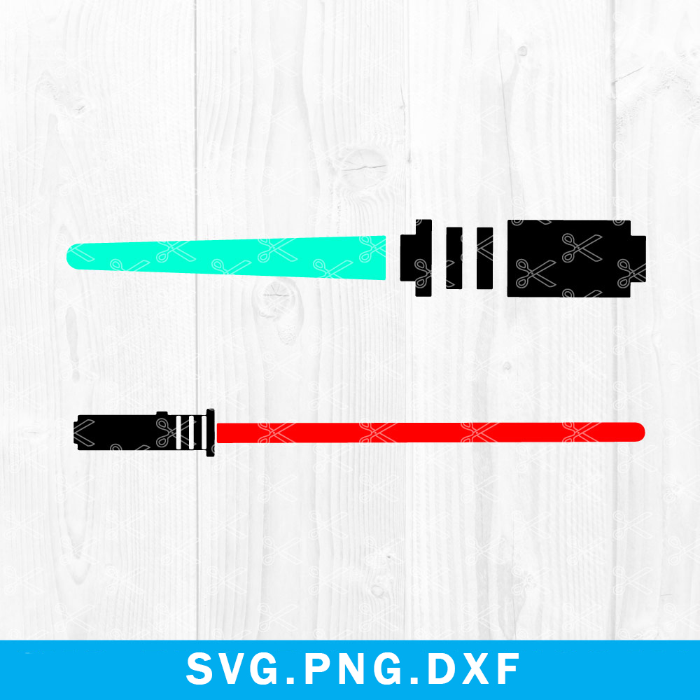 Lightsaber Svg, Jedi Lightsabers Svg, Sword Svg, Png Dxf Fil | Inspire ...
