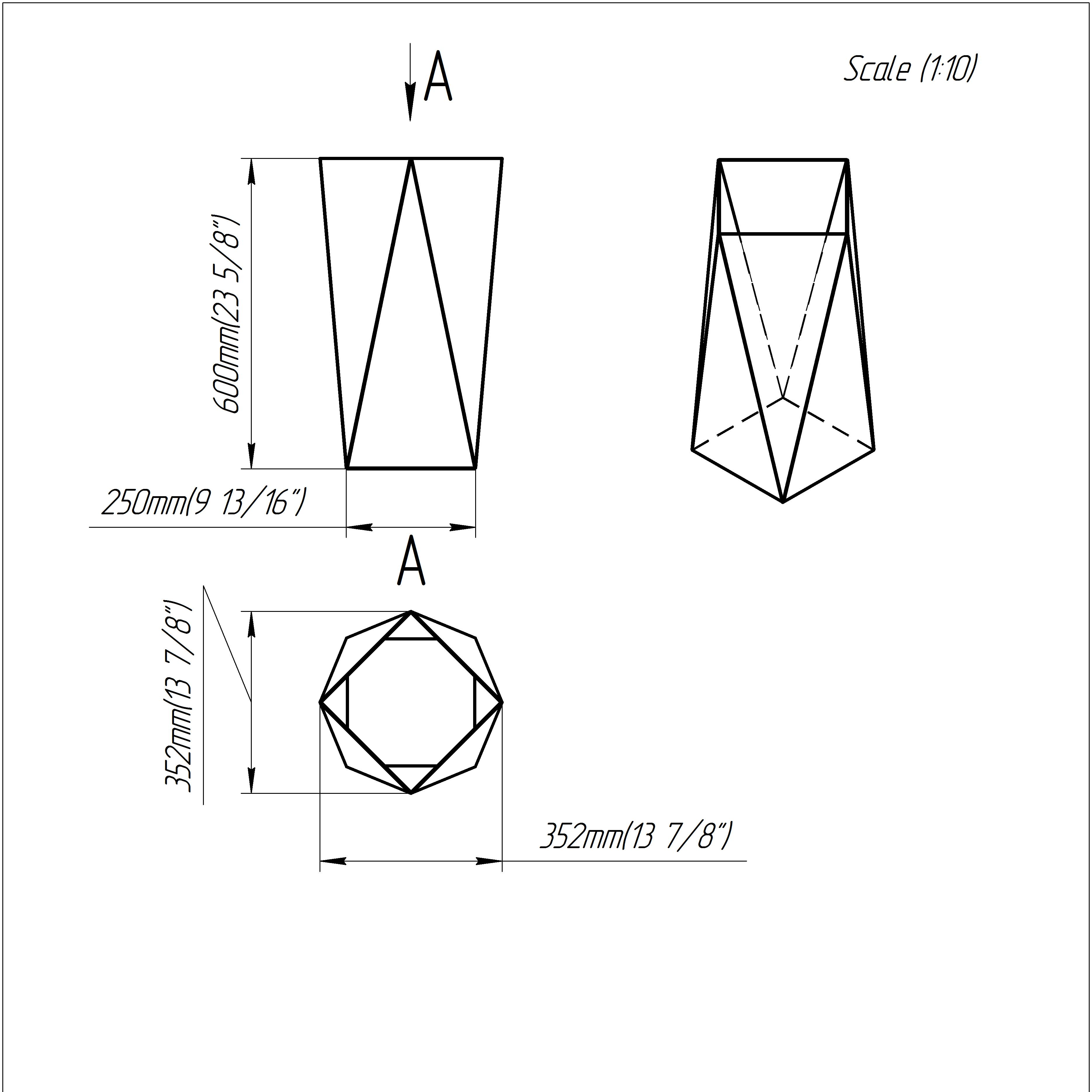 Project 477. Stained glass printable pattern. Brillant3d | Inspire Uplift