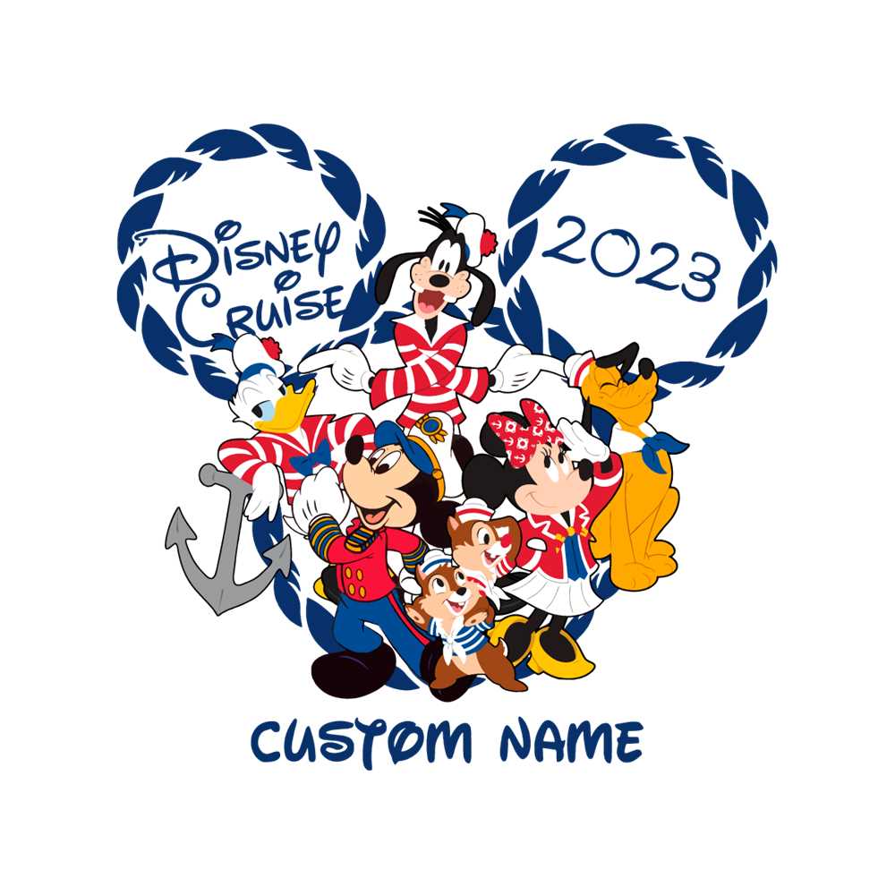 Disney Cruise Trip 2023 Family Vacation SVG Graphic Designs | Inspire ...