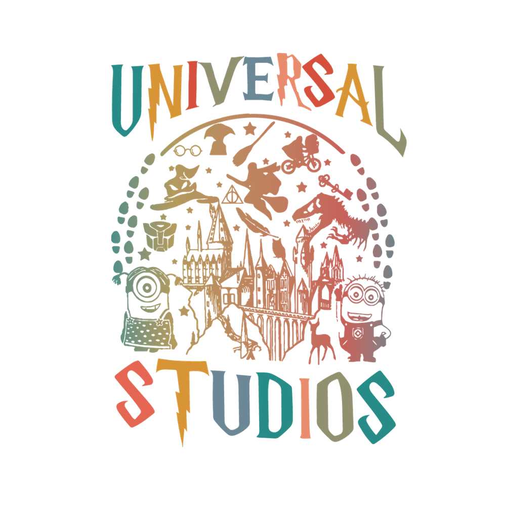 Disney Universal Studio Universal Studio Cartoon Svg Cutting - Inspire ...