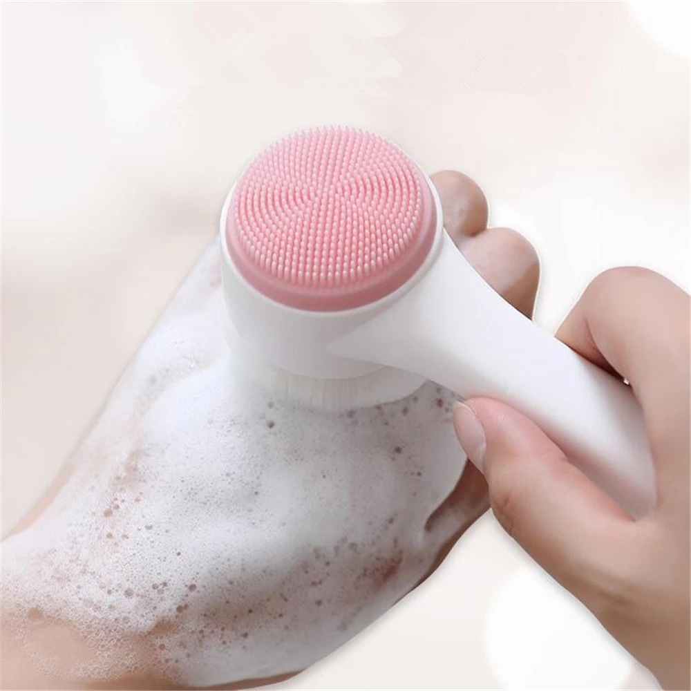 Silicone Facial Cleanser 3d Dual Side Manual Massage Facial Inspire