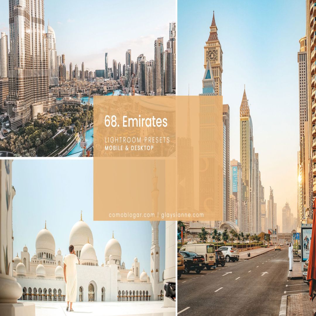 Emirates Presets Mobile & Desktop Presets | Inspire Uplift